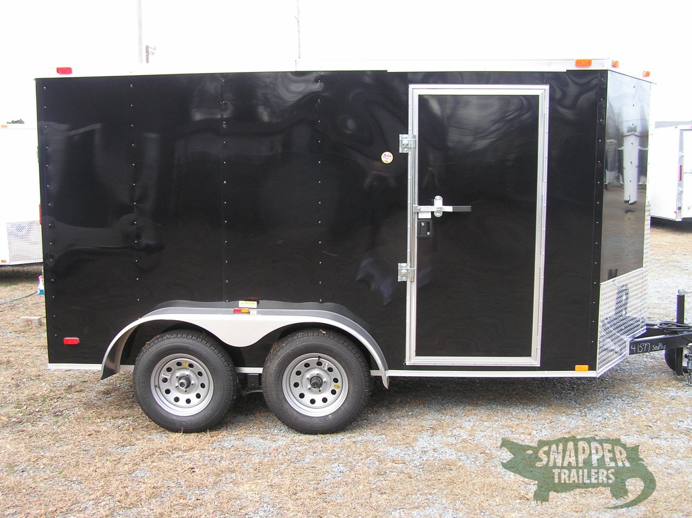Freedom Trailers 7x12SABL – Wh, DD, BL, +3 Height – Snapper Trailers