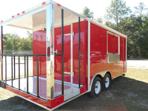 Trailer Spotlight - Red Medium - Snapper Trailers