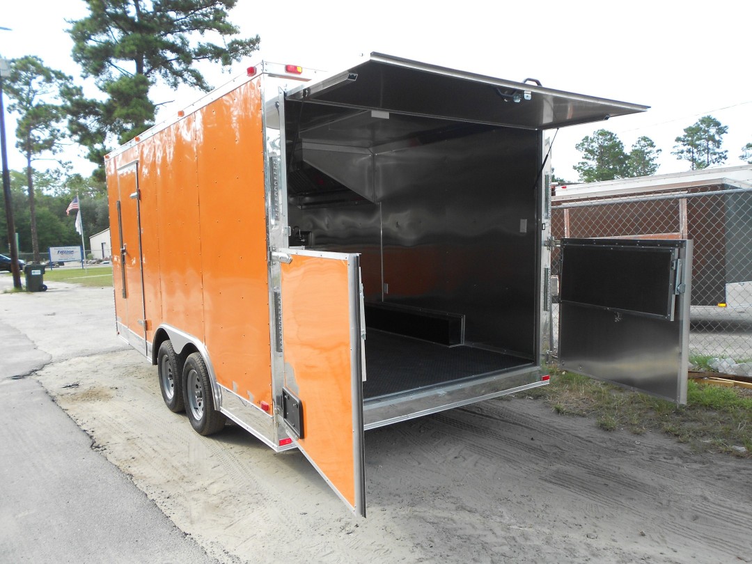 Trailer Spotlight - Open Orange - Snapper Trailers