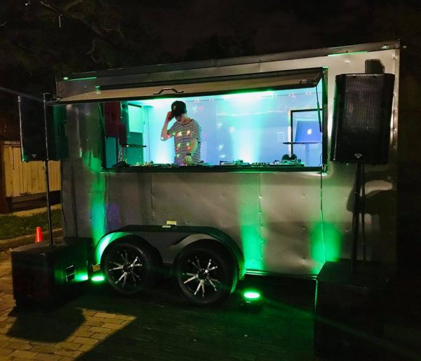 Trailer Spotlight - Boombox on Wheels - Enclosed Trailers | Snapper ...