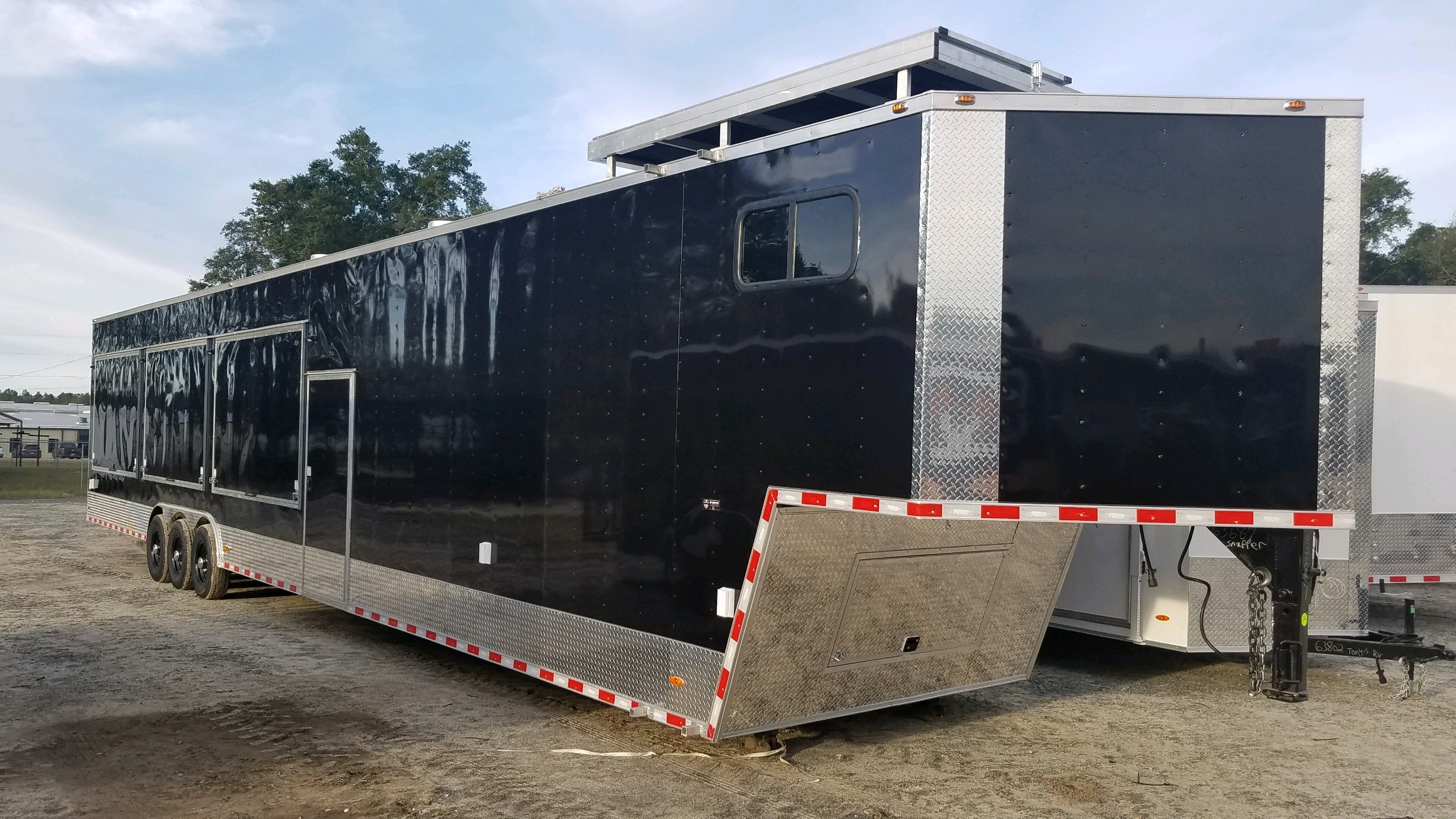 Trailer Spotlight - Backstage Catering Gooseneck - Enclosed Trailers ...