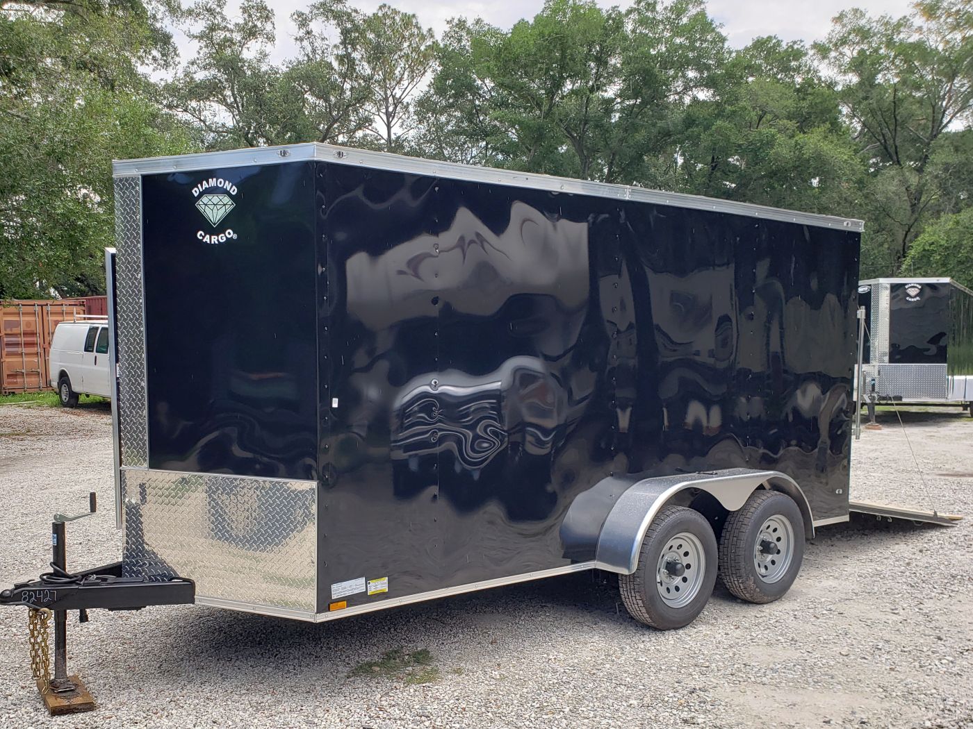 BD 6x12TA2L – Blk, DD, RV, Side Vents, +3 Height – Snapper Trailers