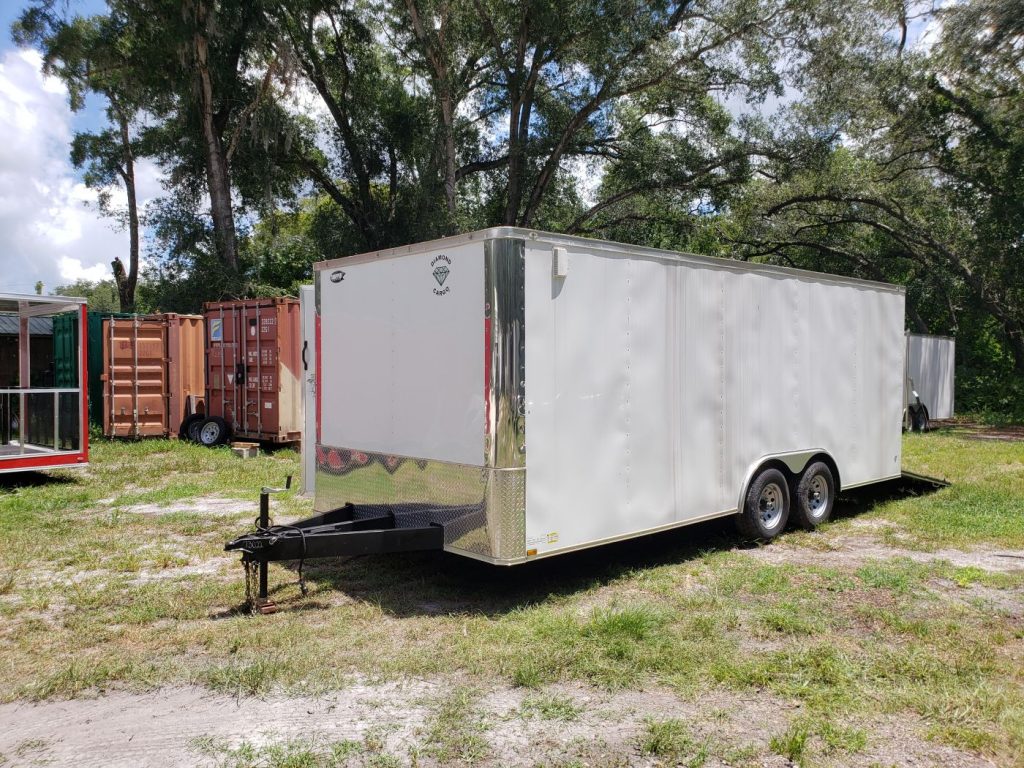 8.5×24 TA Trailer – Black, Ramp, Side Door, 5K Axles, D-Rings – Snapper Trailers